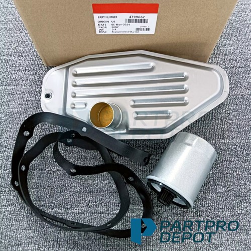 Transmission 4WD Filter Kit W/Pan Gasket for 99-UP 545RFE 65RFE 66RFE ...