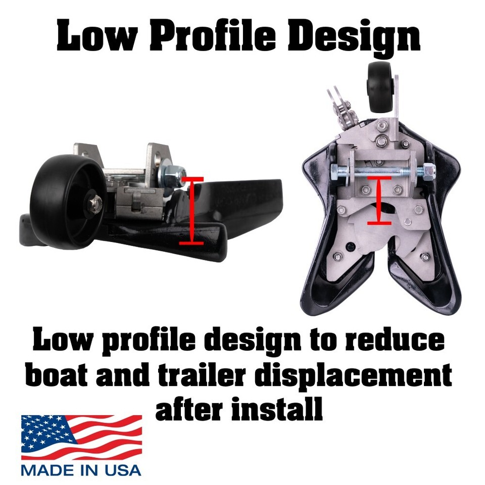 Automatic Boat Latch - Sport Model - Long Handle - Ramp N Clamp ...