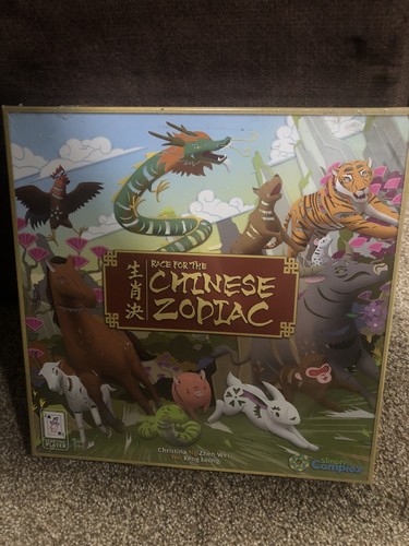 Race For The Chinese Zodiac Family Fun Board Game With Rabbit Card ...