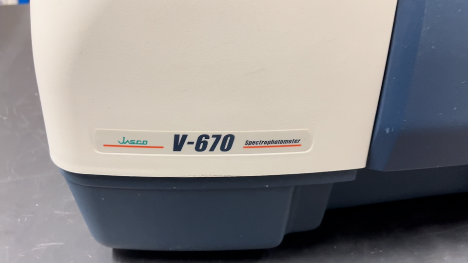 JASCO V-670 UV-VIS-NIR Spectrophotometer, PC & SW, COMPACT, WIDE & FAST ...