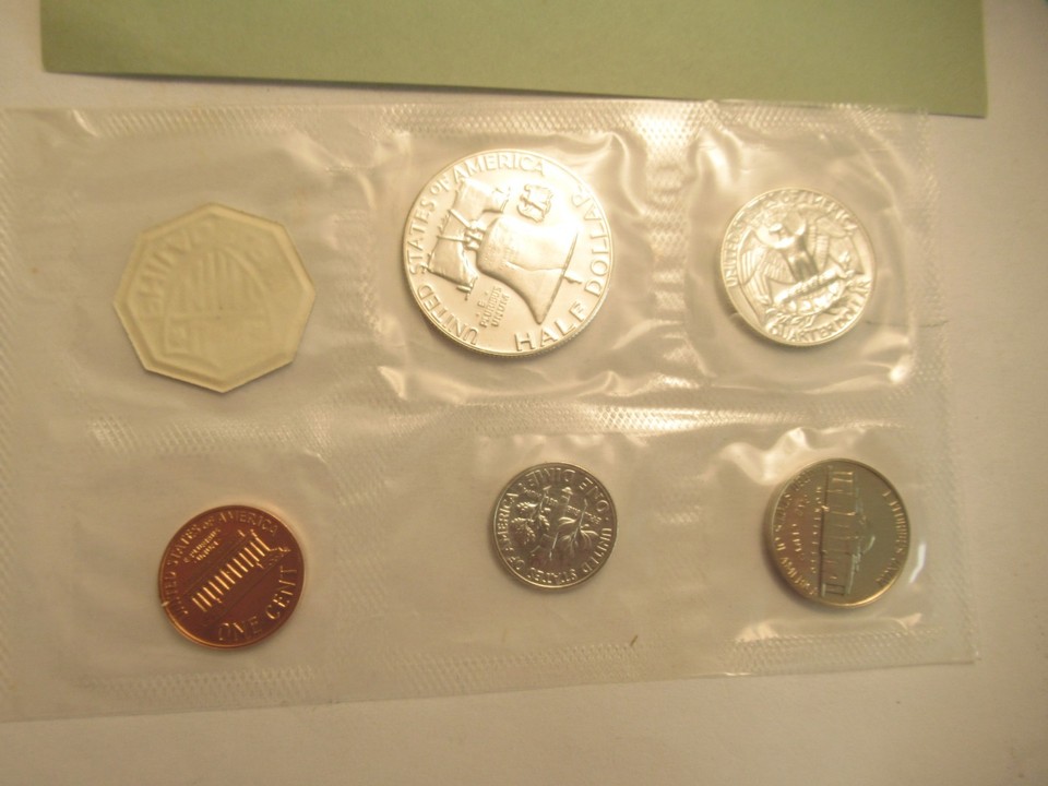 1960 US Mint Silver Proof Set, 5 coins, US Mint packaging | eBay
