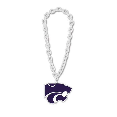 Kansas State Wildcats Chain Necklace NCAA College Pendant Oversized ...