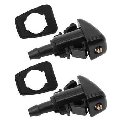 2Pcs Front Windshield Wiper Washer Jet Sprayer Nozzle w/Gaskets For ...