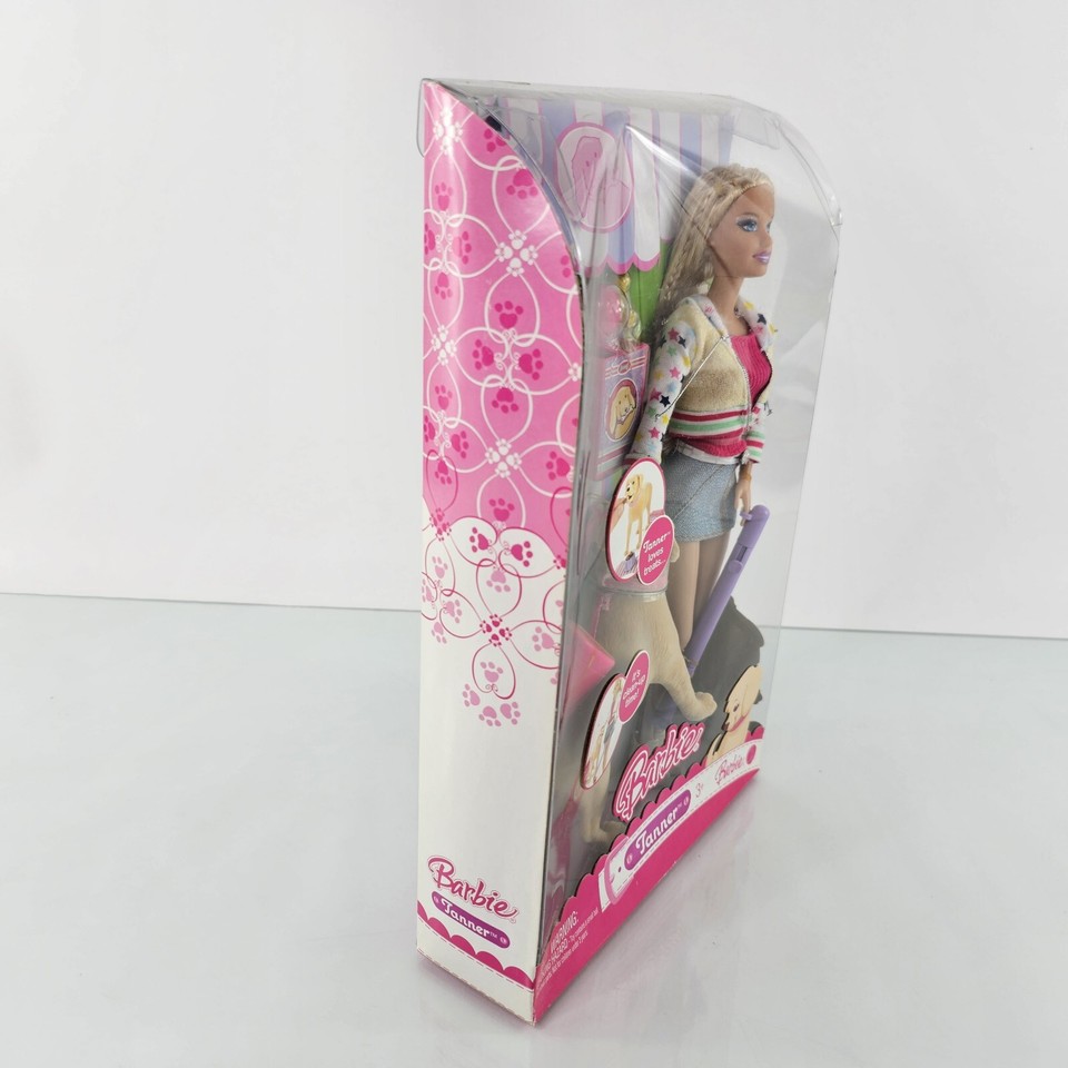 Barbie & Tanner Pooping Dog Doll Playset N0581 Pet Training Mattel 2008 ...