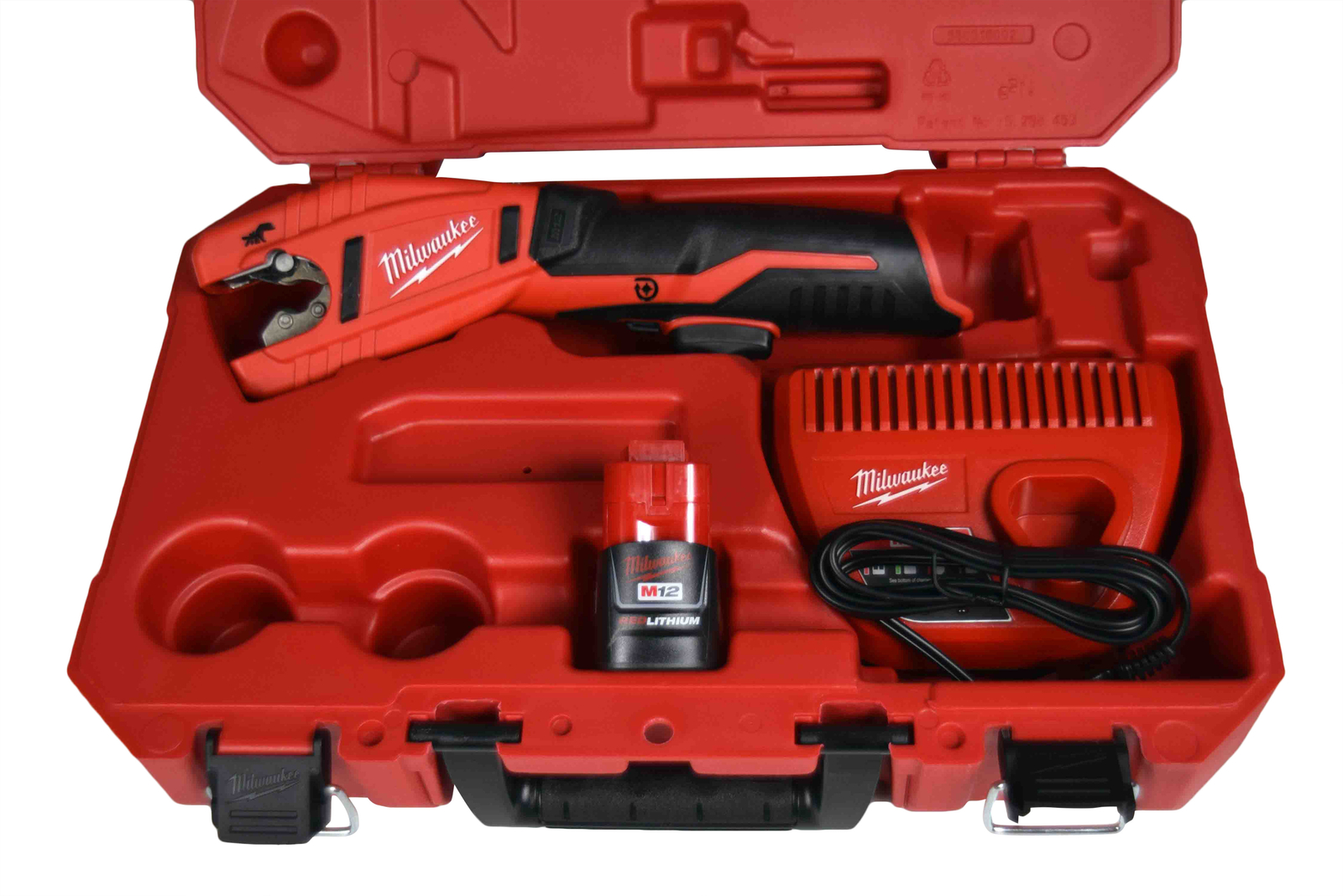 Milwaukee 2471-21 12-Volt Lithium-ion Copper Tubing Cutter Kit ...