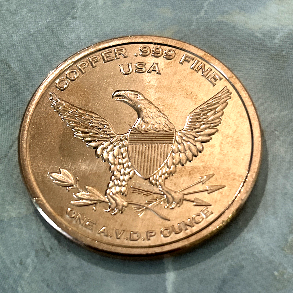 USA💥USA AMERICAN PROSPECTOR Token Coin 1 oz Pure Copper | eBay