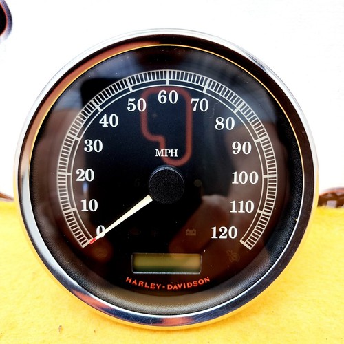 HARLEY DAVIDSON SOFTAIL SPEEDOMETER SPEEDO GAUGE CLUSTER FATBOY FAT BOY ...
