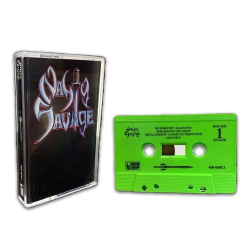 Nasty Savage Nasty Savage S/T lime green Explicit Lyrics (Cassette ...