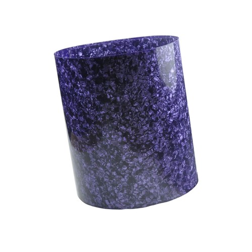 16" x 60" Drum Wrap 0.46mm Musical Instrument Deco Sheet Pearl Purple ...