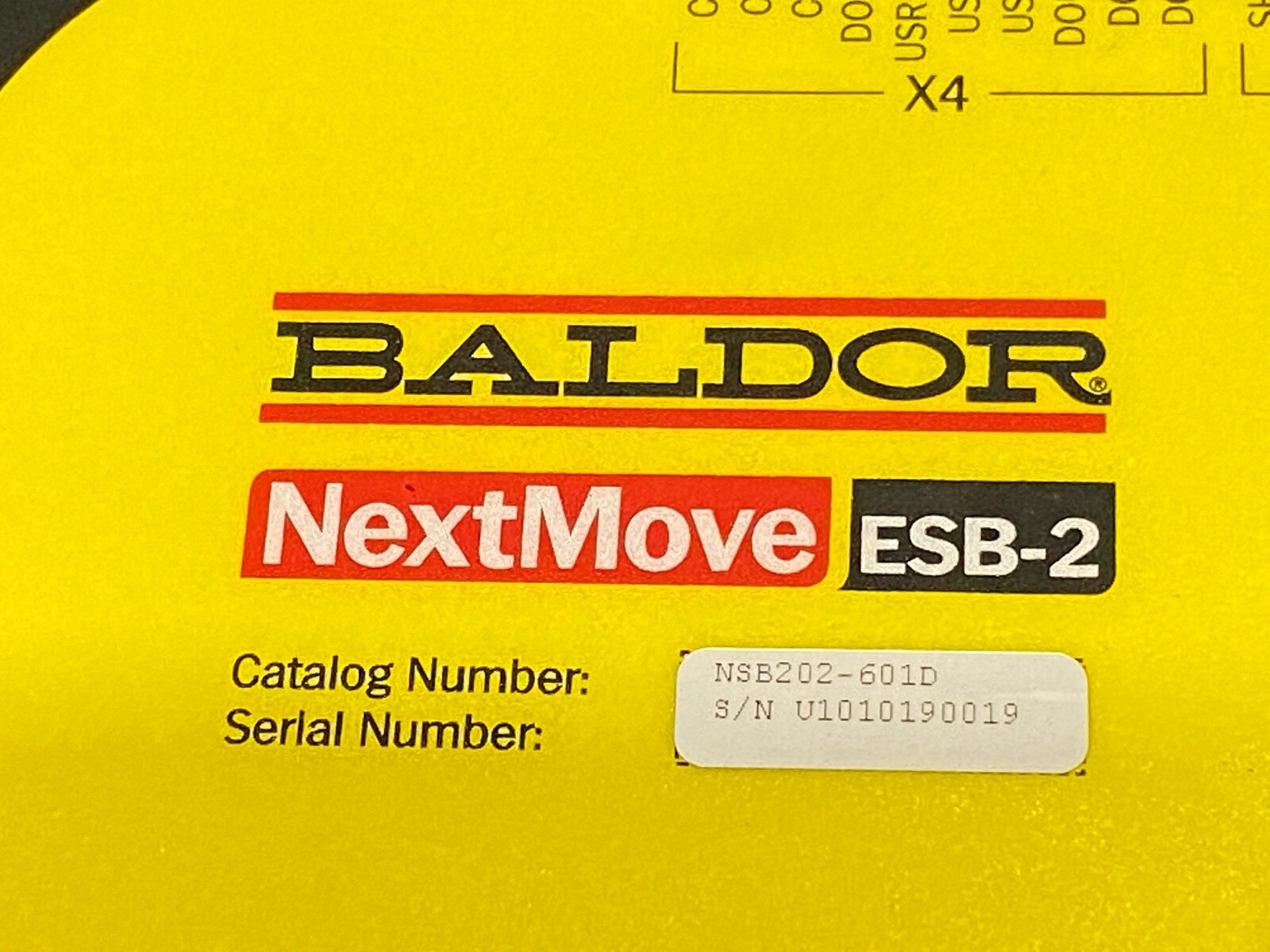 BALDOR NEXT MOVE ESB-2 NSB202-601D | eBay