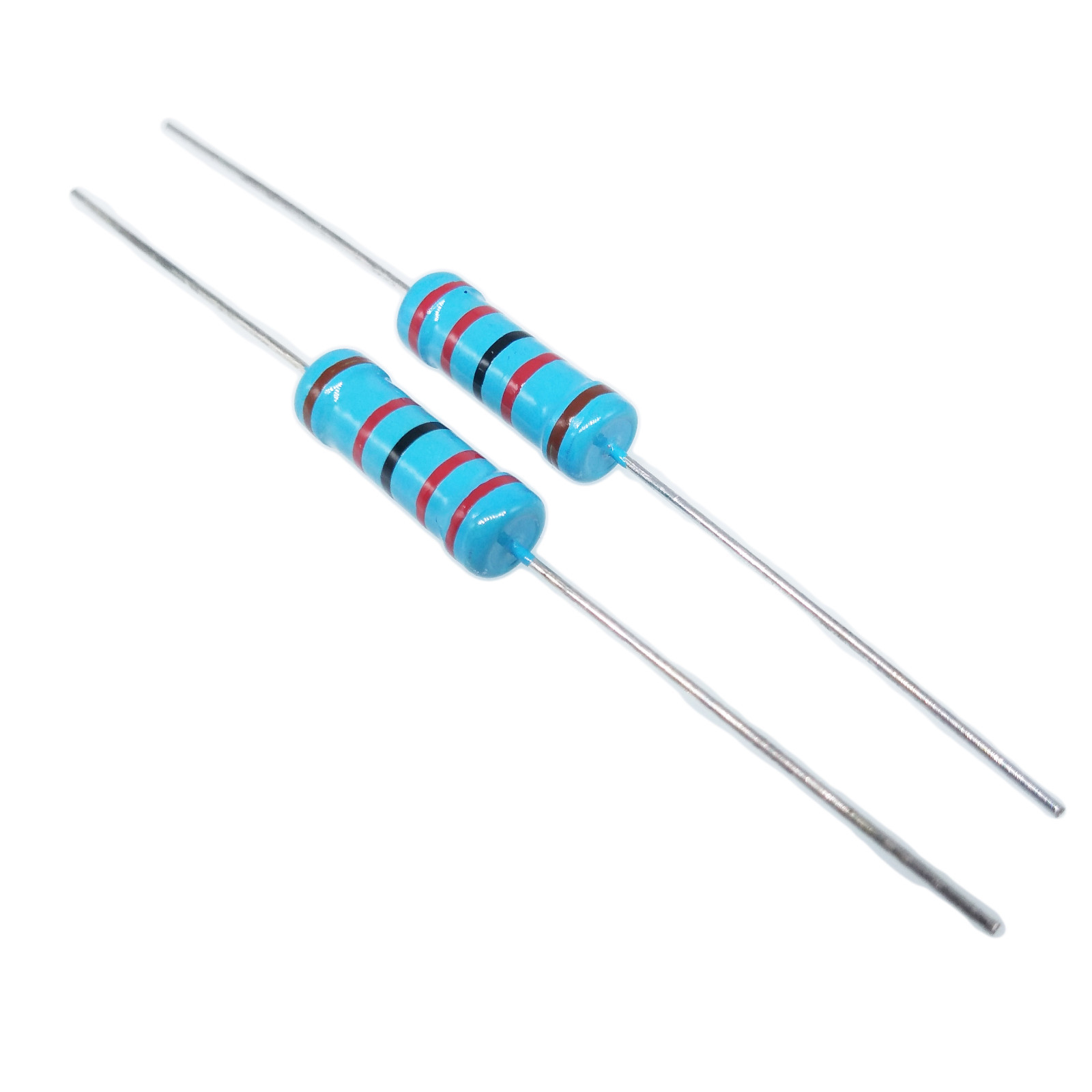 US Stock 20pcs 100K ohm Metal Film Resistor 3W +/- 1% 3 Watt High ...