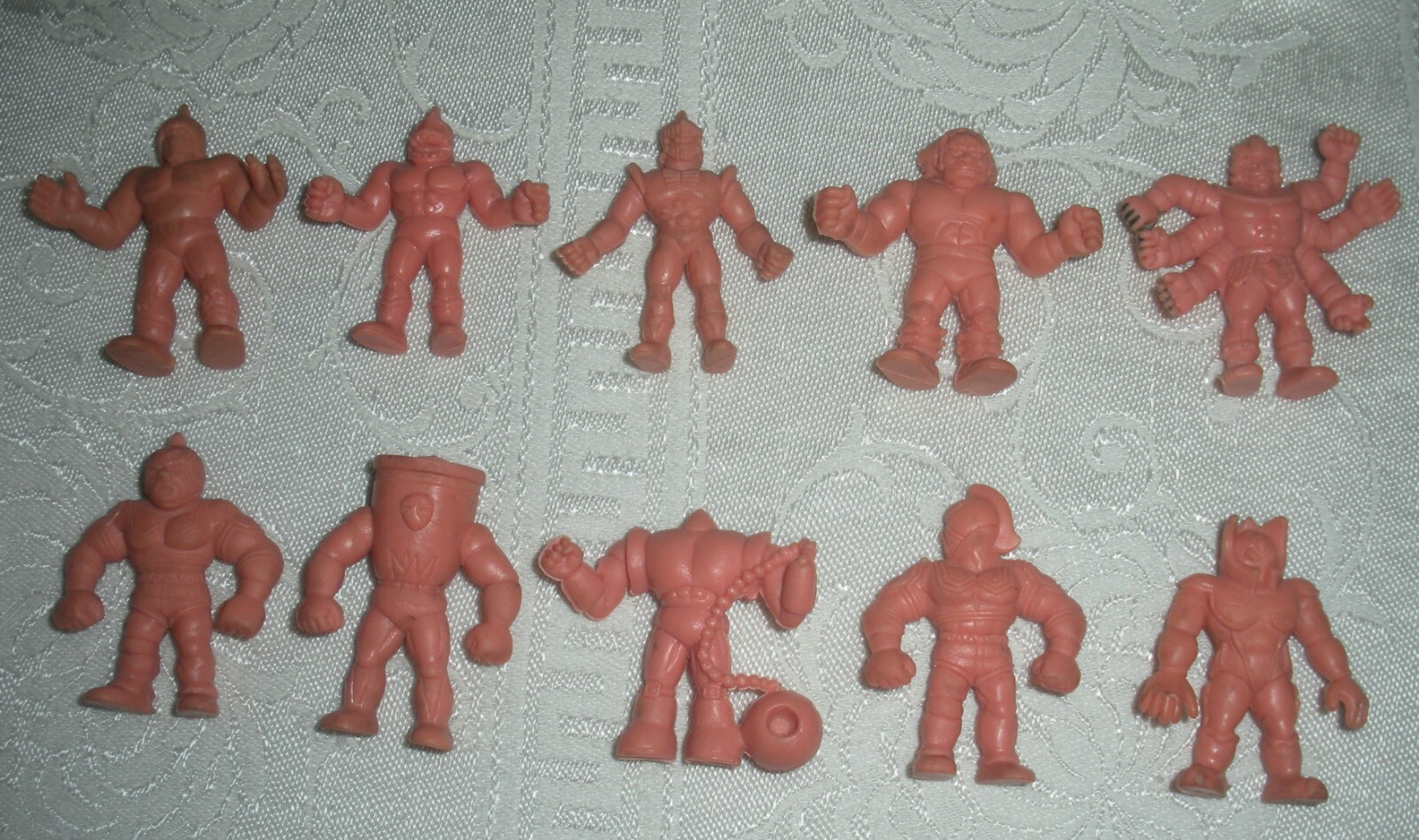 Vtg M.U.S.C.L.E Muscle Men Lot of 10 Figures Kinnikuman Flesh ...