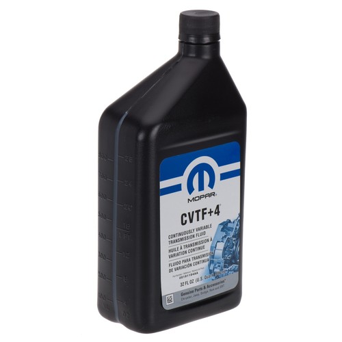 JEEP DODGE CHRYSLER RAM CVTF+4 TRANSMISSION FLUID 1 QUART NEW MOPAR ...