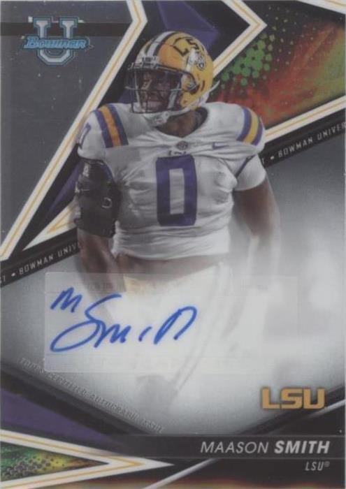 2022-23 Bowman's Best University Maason Smith #BA-MS for sale | eBay