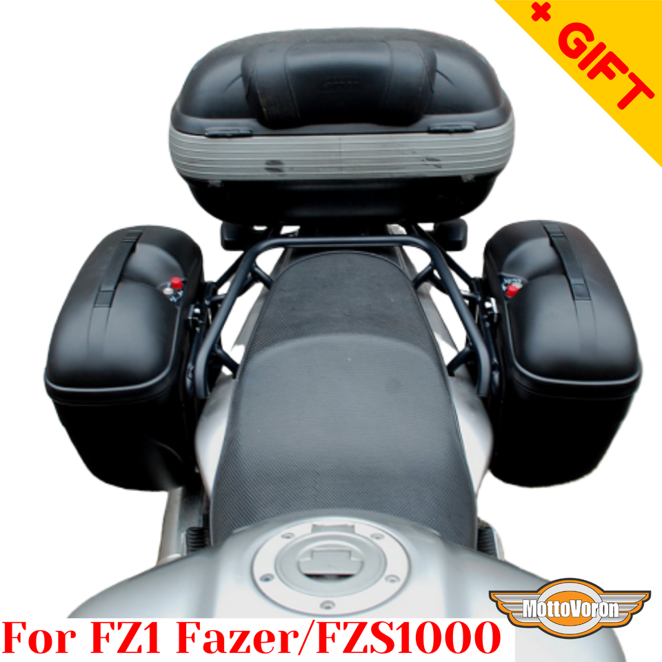 For Yamaha FZ1 Fazer rack luggage system FZS 1000 side carrier cases ...