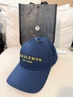 NEW Lululemon Classic Unisex Ball Cap Structured Navy Blue With Gold S ...