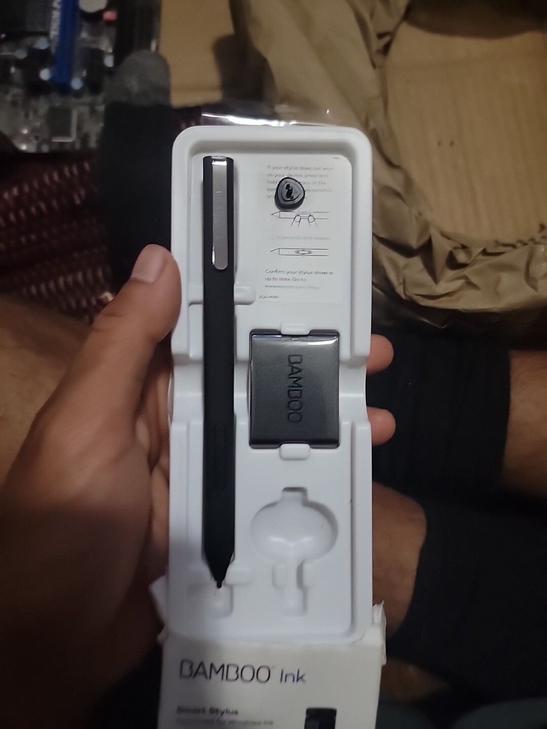 Wacom Bamboo Ink Smart Stylus Pen for Surface Pro & Windows Ink ...