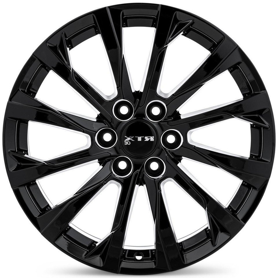 20 Inch Black Alloy Wheel Rim for Cadillac XT5, RTX 83240 20x8.5 6x120 ...