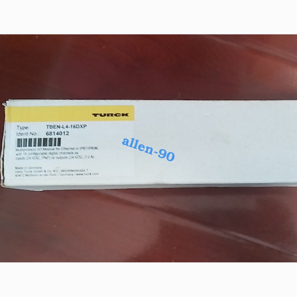 TBEN-L4-16DXP 6814012 new Turck bus module Fast shipping#DHL or FedEx ...