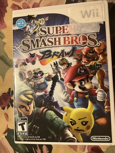 Super Smash Bros. Brawl (Nintendo Wii, 2008) DISC ONLY - LOOK ...