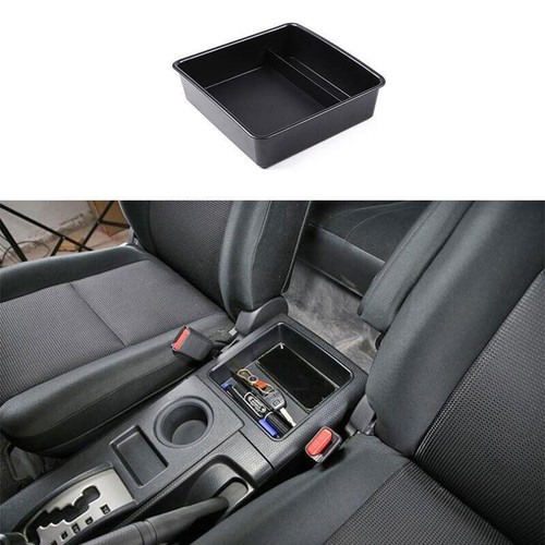 Fit For Toyota FJ Cruiser 2007-2021 ABS Black Central Console Storage ...