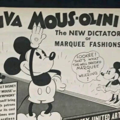 Mickey Mouse fascist salute in 1932 The Hollywood Reporter Walt Disney ...
