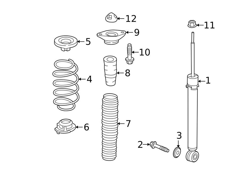 Genuine Honda Shock 52621-TVA-L92 | eBay