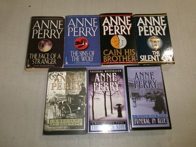 William Monk Series by Anne Perry (8 From Series-Titles Below) Lot 7790 ...