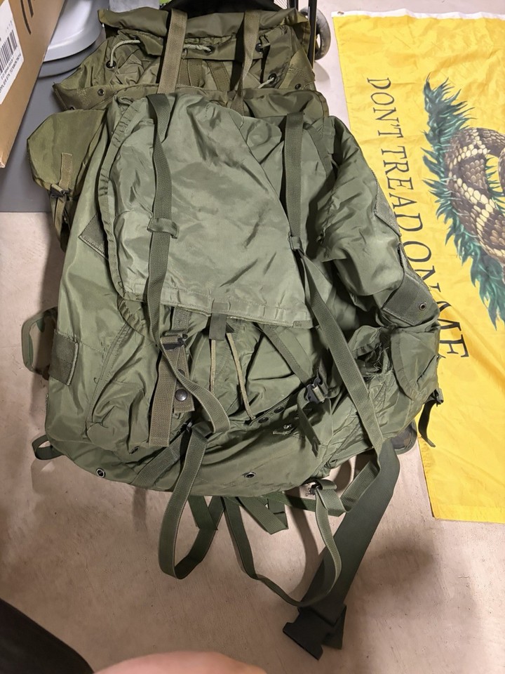 2 Alice Packs Large Complete Set with Frame, Shoulder Straps, and Waist ...