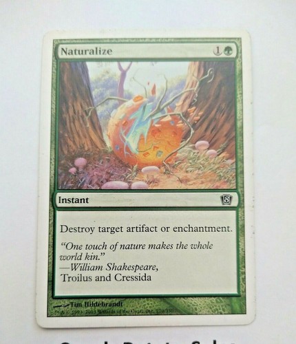 MTG Naturalize Eighth Edition 270 Regular Common for sale online | eBay