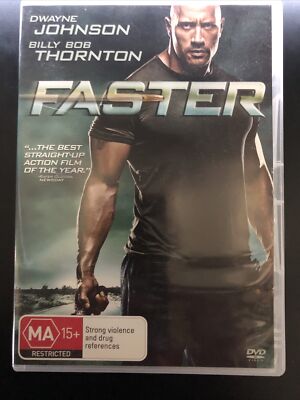 Faster DVD Dwayne Johnson, Billy Bob Thornton Region 4 9317731084751 | eBay Australia