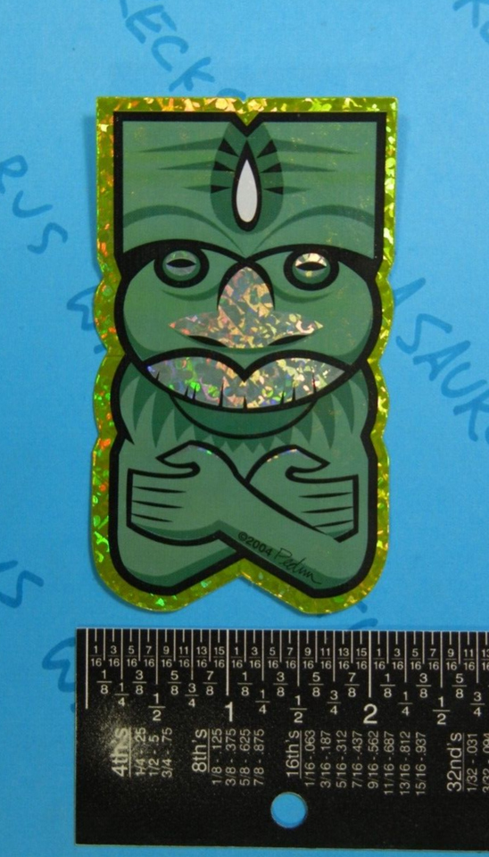 Vintage Freaky Tikis Stickers Set Rare | eBay