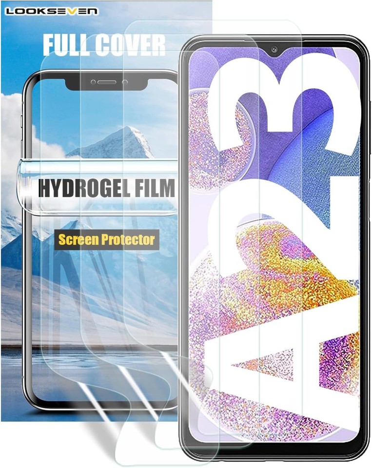 3 Pack Hydrogel Film Soft Screen Protector For Samsung A Series 14 22 ...