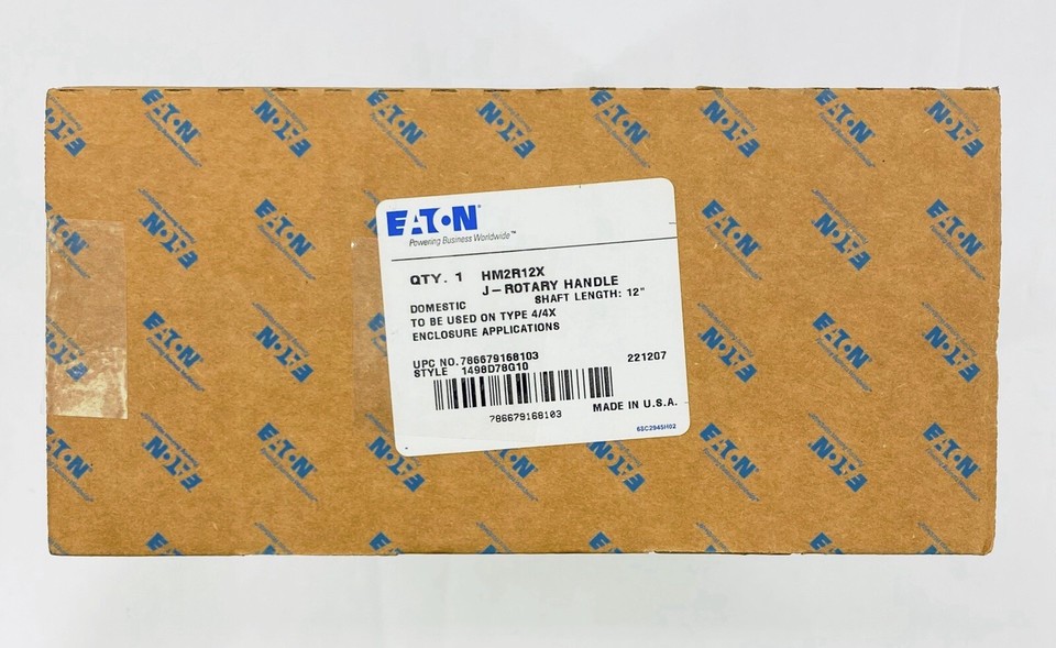 Eaton HM2R12X Molded Case Circuit Breaker Handle Mechanism - Unused | eBay