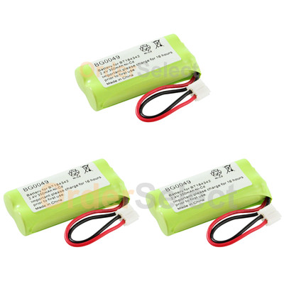 3 NEW Home Phone Battery for AT&T Lucent BT-6010 BT-8000 BT-8001 BT ...