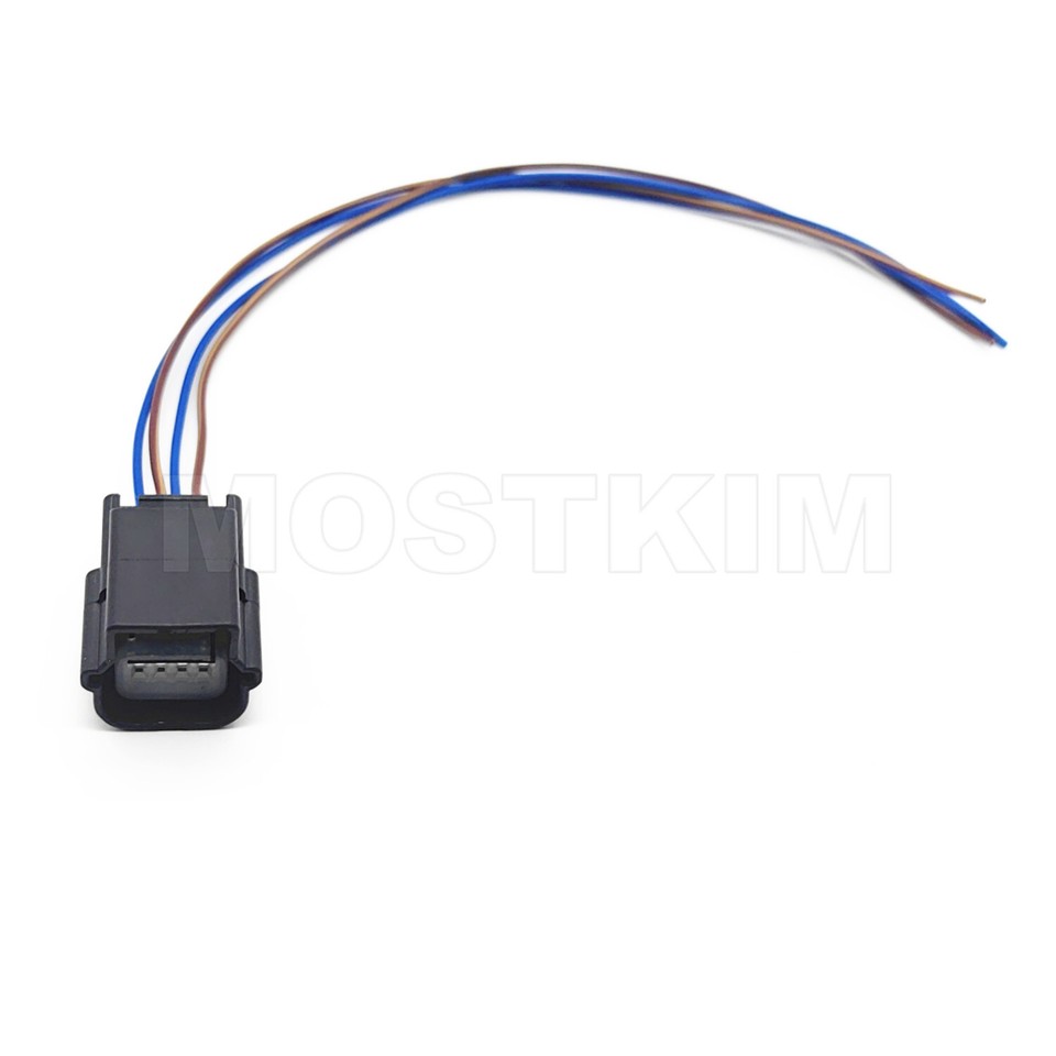 4-Pin Radiator Shutter Actuator Connector Pigtail Fit For Ford F-150 ...