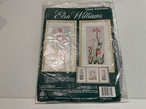 No Yarn! Elsa Williams GIFTS Of SPRING DUO Crewel Embroidery Kit Carmel ...