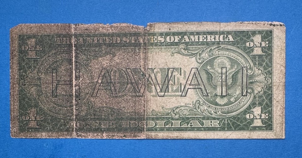 1935 A $1 Hawaii Silver Certificate (357C) | eBay