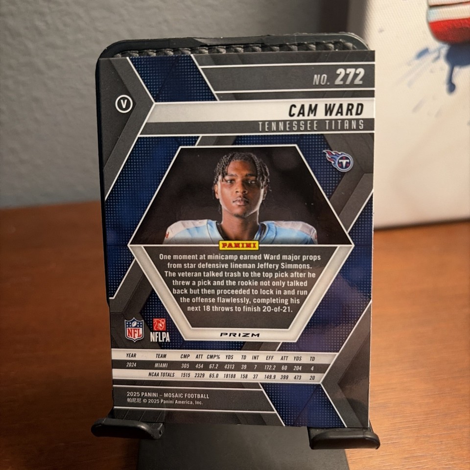 2025 Panini Mosaic Purple Scope Cam Ward RC Image Variation Costco ...