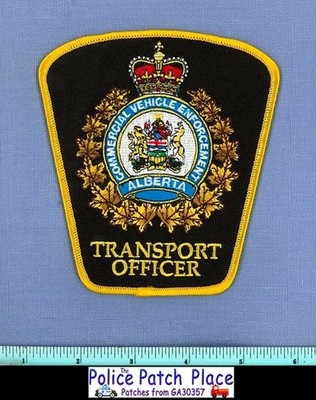 ALBERTA COMMERCIAL VEHICLE ENFORCEMENT TRANSPORT OFFICER CANADA Police ...