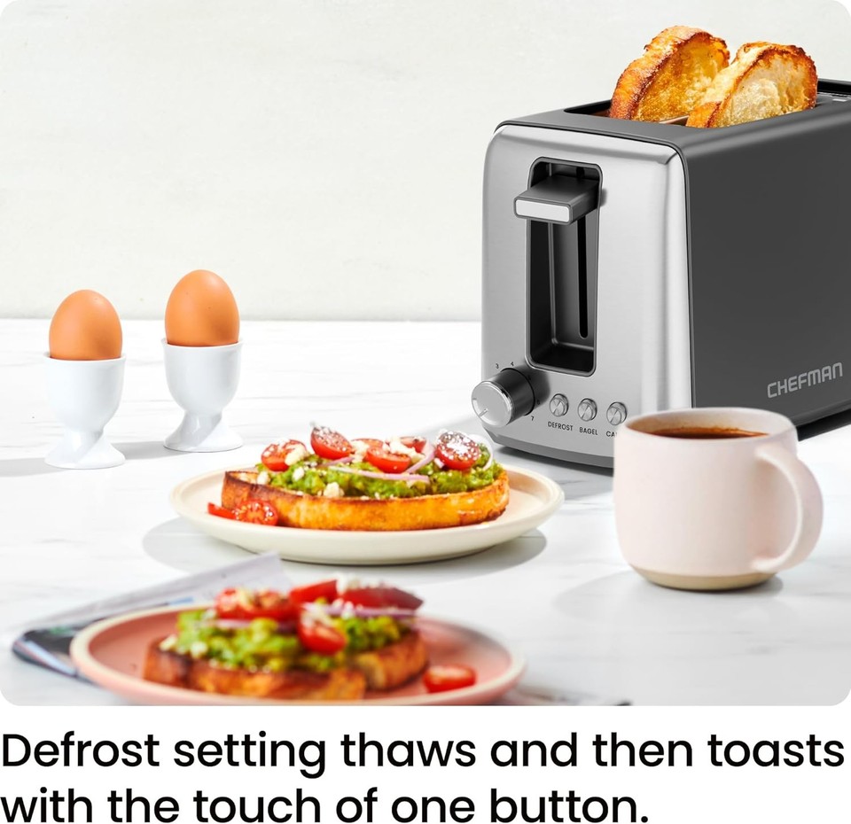Chefman RJ31SSV3 2 Slice Toaster (Open Box) | eBay