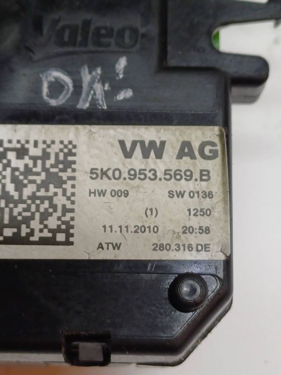 Skoda Superb B6 (3T) 2010 Slip ring clock squib SRS ring 5K0953569B ...