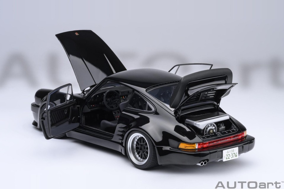 1:18 Porsche 911 (930) Turbo -- Wangan Midnight Blackbird -- AUTOart ...