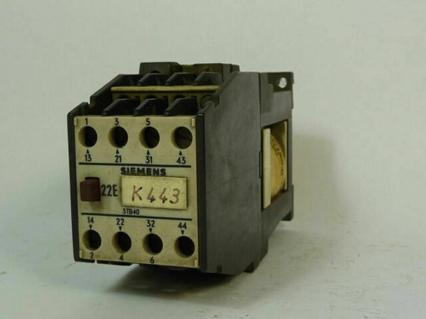 Siemens 3tb4017-0b Starter Contactor 24 VDC Coil 5 HP @ 460 3tb40 17-0b ...