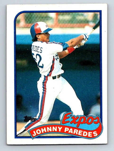 1989 Topps - #367 Johnny Paredes for sale online | eBay