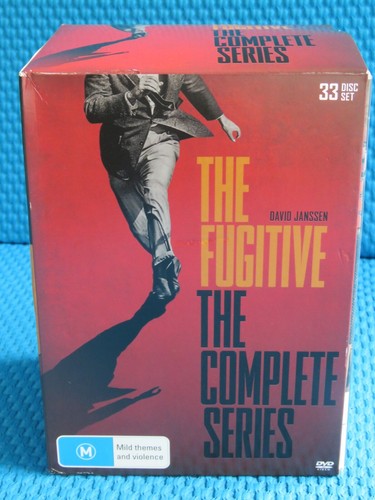 THE FUGITIVE COMPLETE SERIES 1 TO 4 DVD TV DAVID JANSSEN WILLIAM CONRAD ...