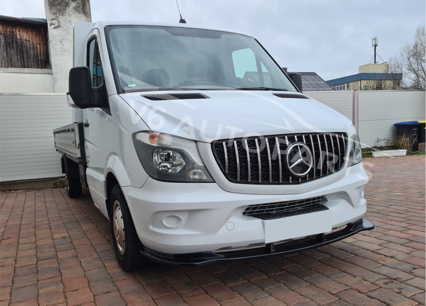 For Mercedes W906 309 Grill Sprinter Front Radiator Grille 2013-2017 GT ...