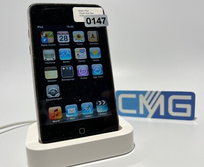 Apple iPod touch 2.Generation 2nd Generation 2G 8GB WIFI (Riss im Glas ...