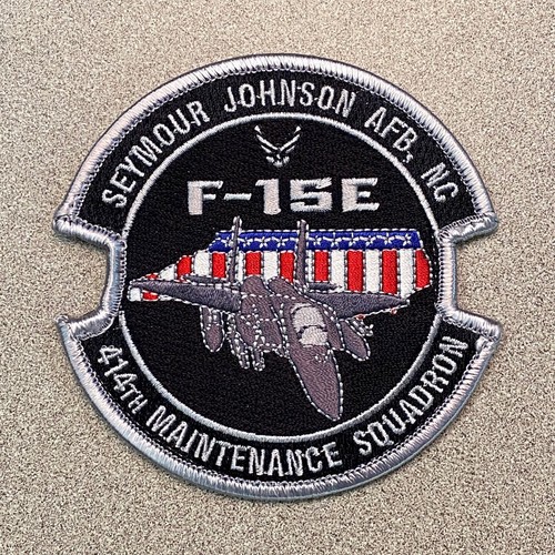 USAF 4th Fighter Wing / 414th Maintenance Squadron F-15E Air Force Patch | eBay