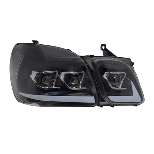For 1998-2007 Lexus LX470 Projector LED Headlights RH + LH DRL Headlamp ...